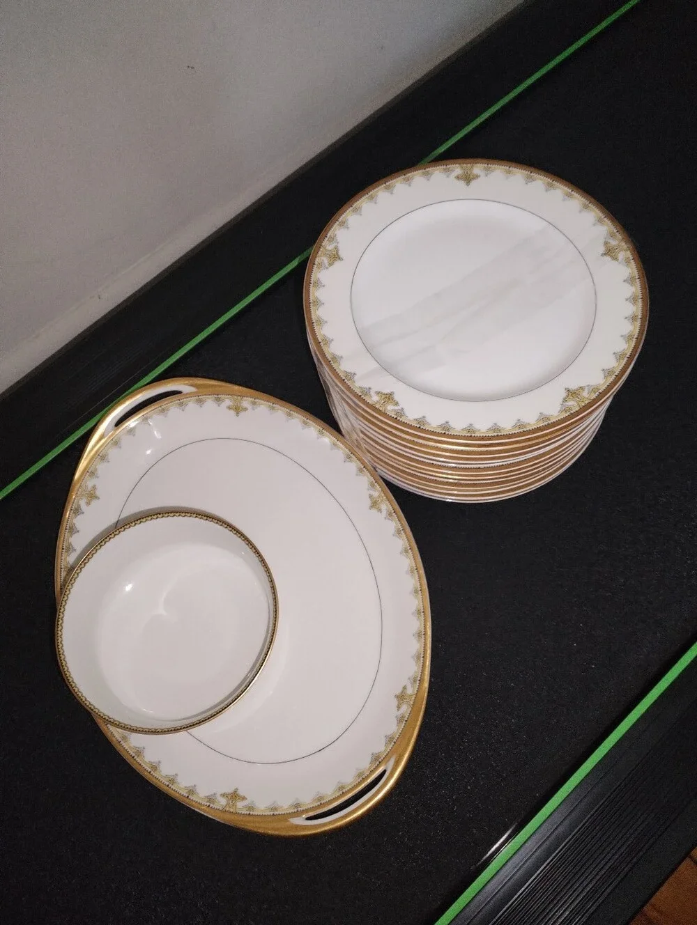 Haviland Limoges | Dining | 4 Pcs Haviland Limoges Elegant White And ...